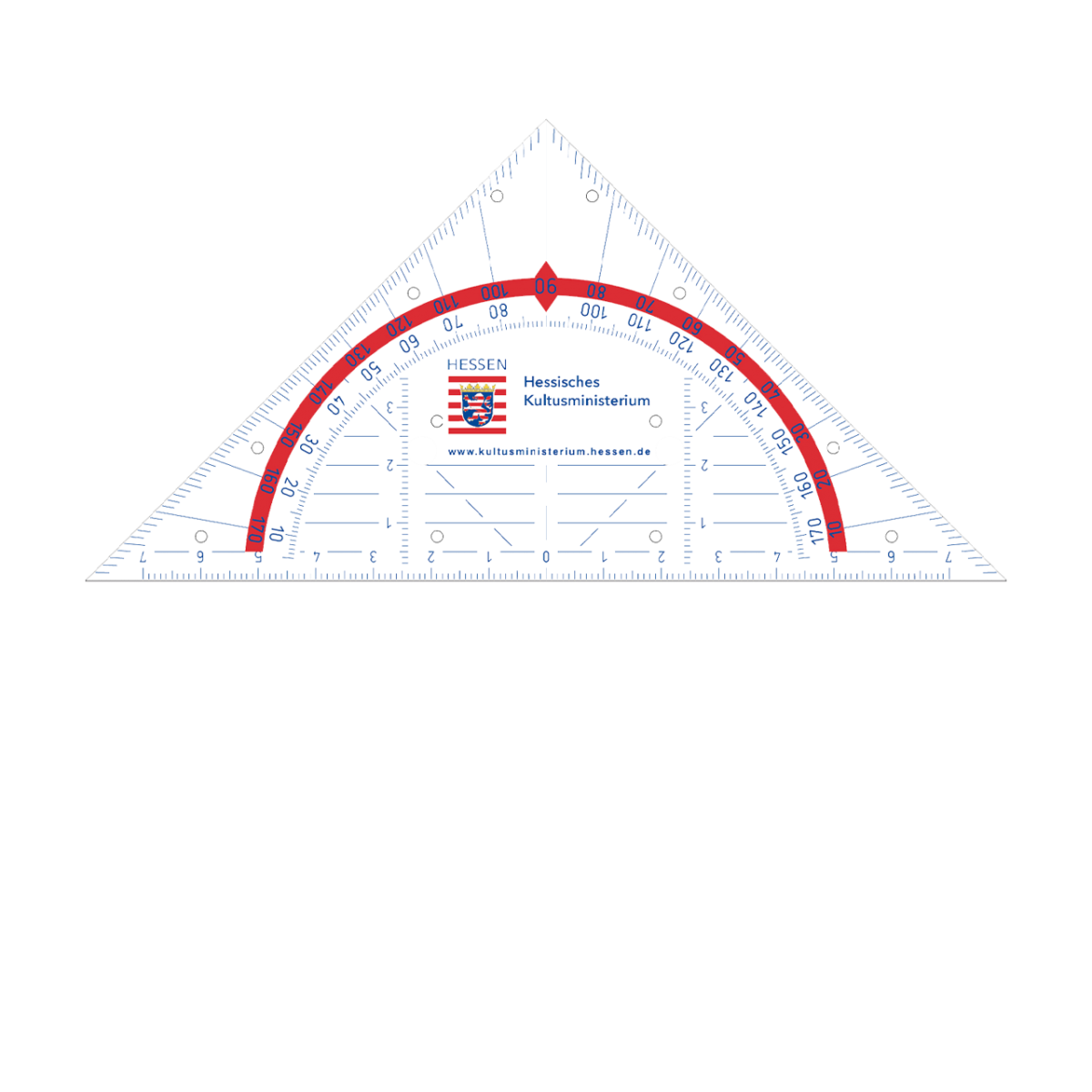 Biegsames/Flexible Geodreiecke bedrucken als Werbeartikel