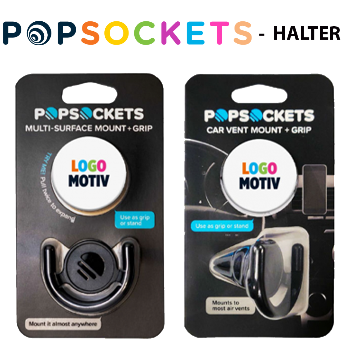 Popsockets bedrucken lassen mit Logo als Werbemittel | ManoBrando